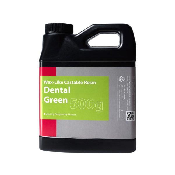 Phrozen Wax-Like Castable Resin Dental Green | MediMatch Dental Laboratory