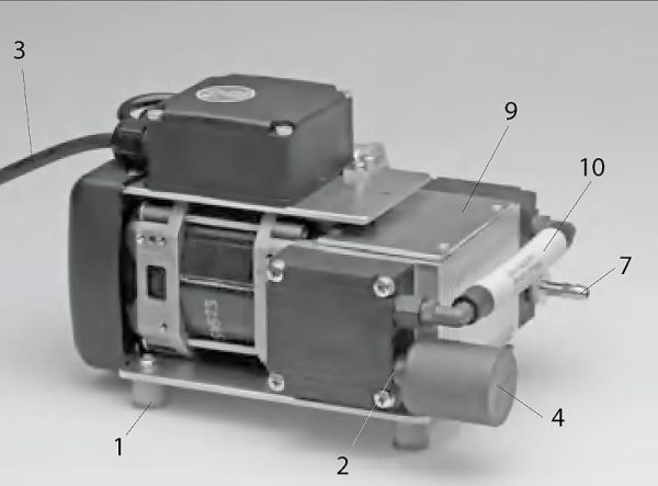 Ivoclar Vacuum pump VP3 easy 230V/50-60Hz | MediMatch Dental Laboratory
