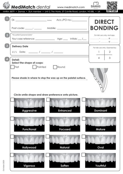 Direct bonding protocol from scanner | MediMatch Dental Laboratory