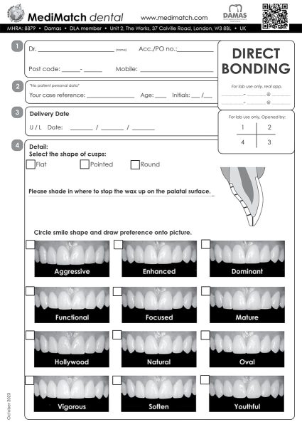 Direct bonding protocol from scanner | MediMatch Dental Laboratory